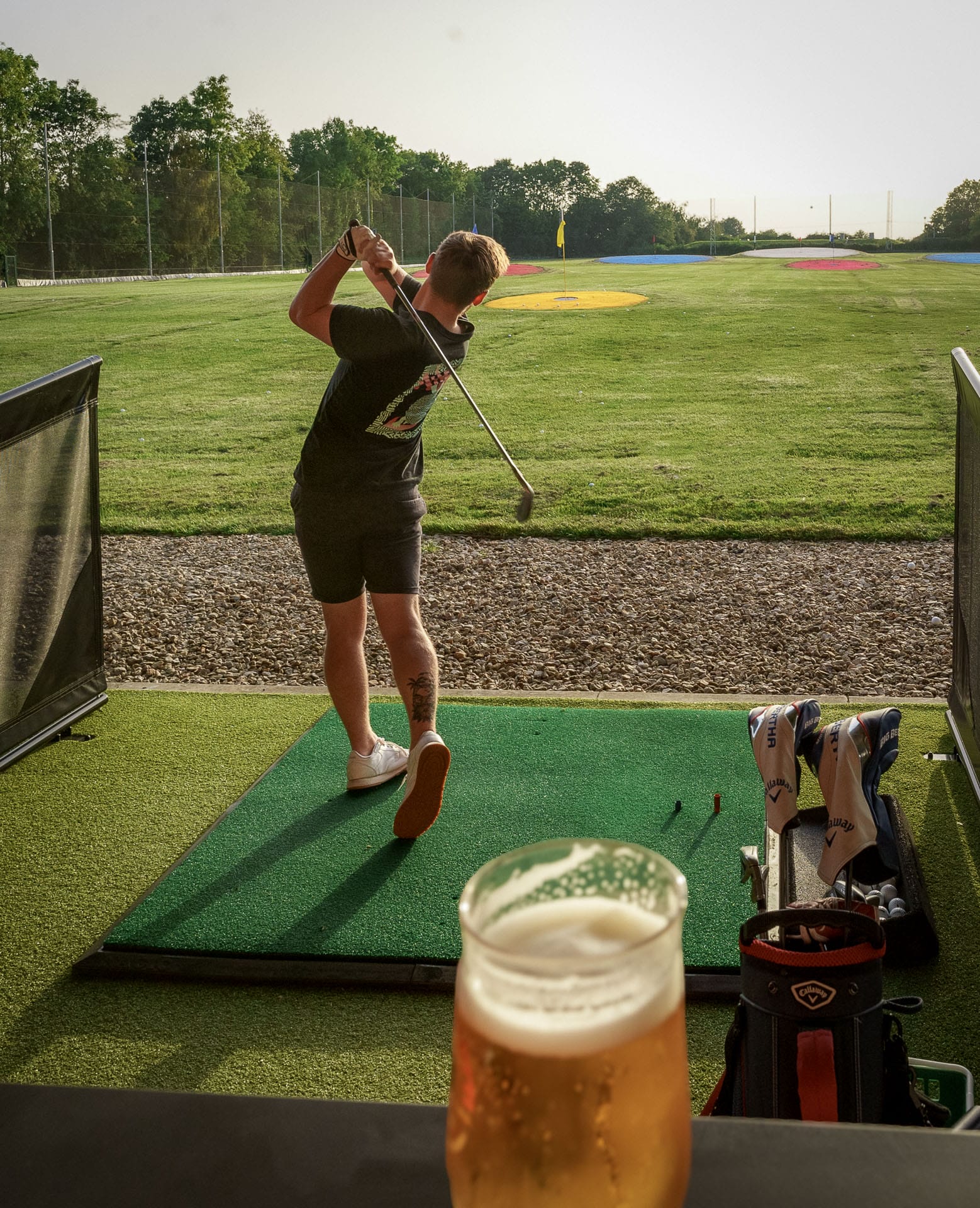 Trackman Driving Range in Bristol | Thornbury Golf & Lodge