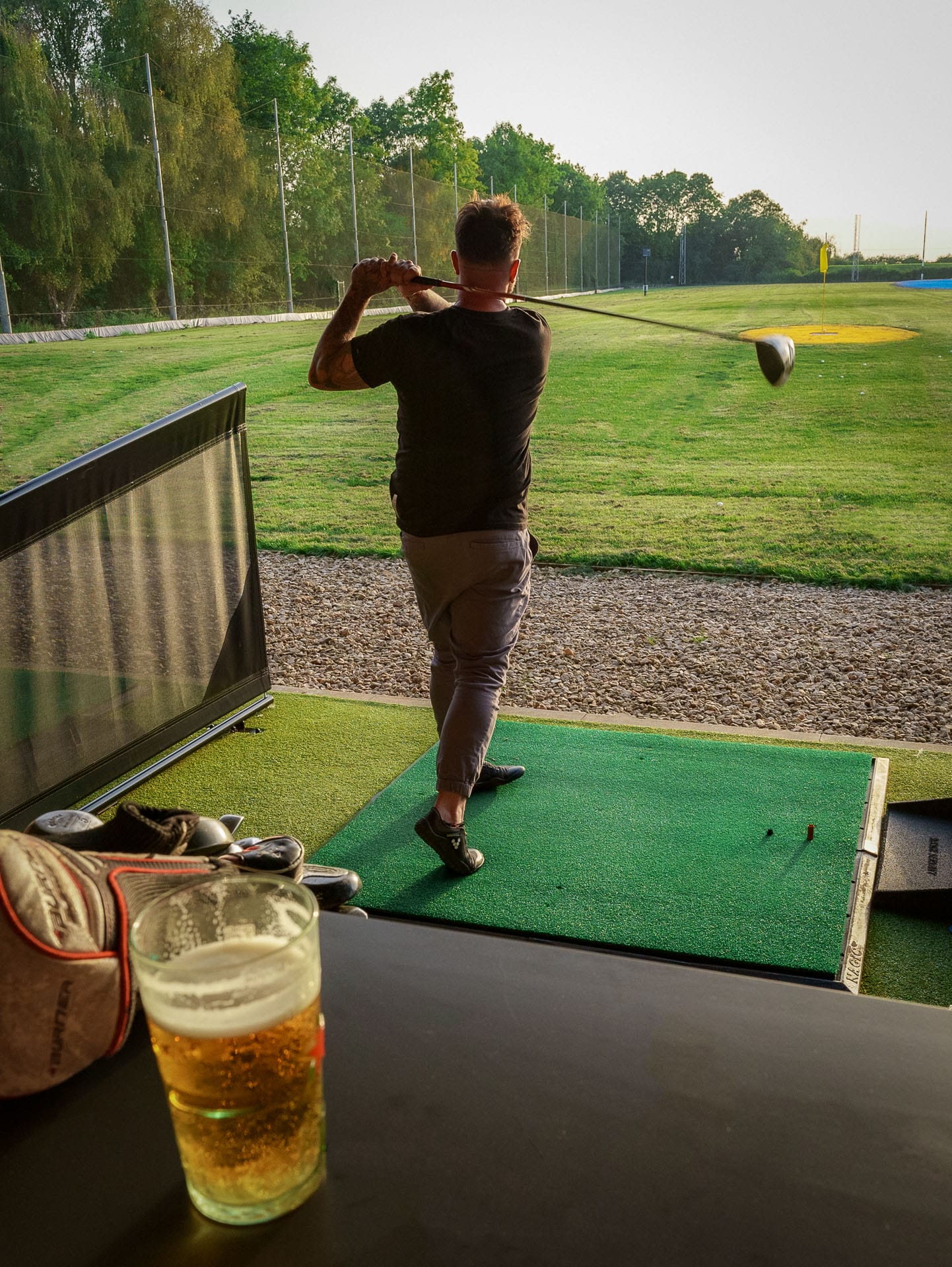 Trackman Driving Range in Bristol | Thornbury Golf & Lodge